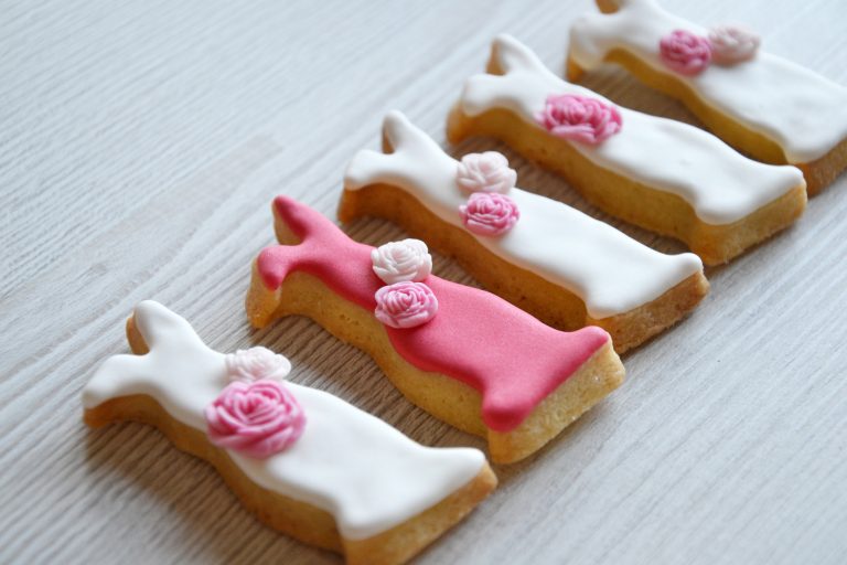 Shortbread Cookies with Sugar Icing - Tasted Stories
