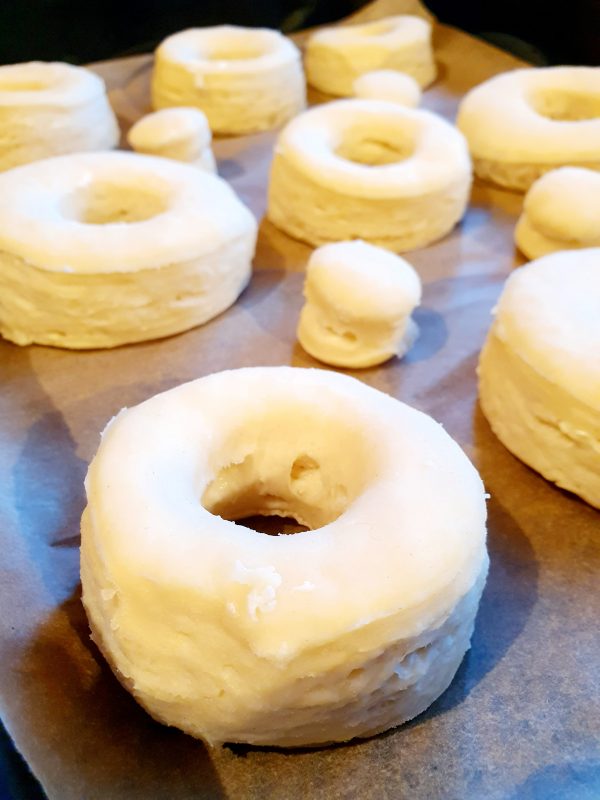 Homemade Cronuts with Sugar Topping and Orange Glaze - Tasted Stories